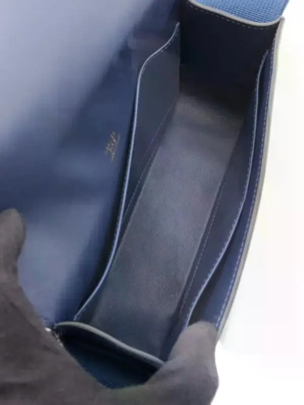 Hermès 2023 Geta Shoulder Bag - Blue