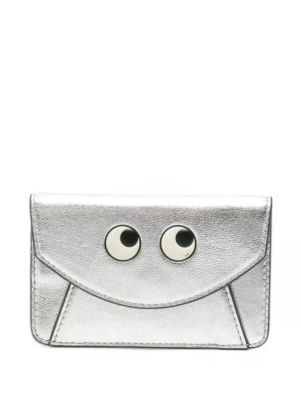 ANYA HINDMARCH Eyes Card Holder - Silver