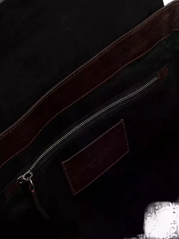 Marc O'polo Large Gaby Leather Flap-top Tote Bag