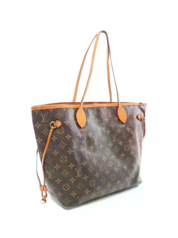 LOUIS VUITTON 2015 Mm Neverfull Monogram-pattern Tote Bag - Brown