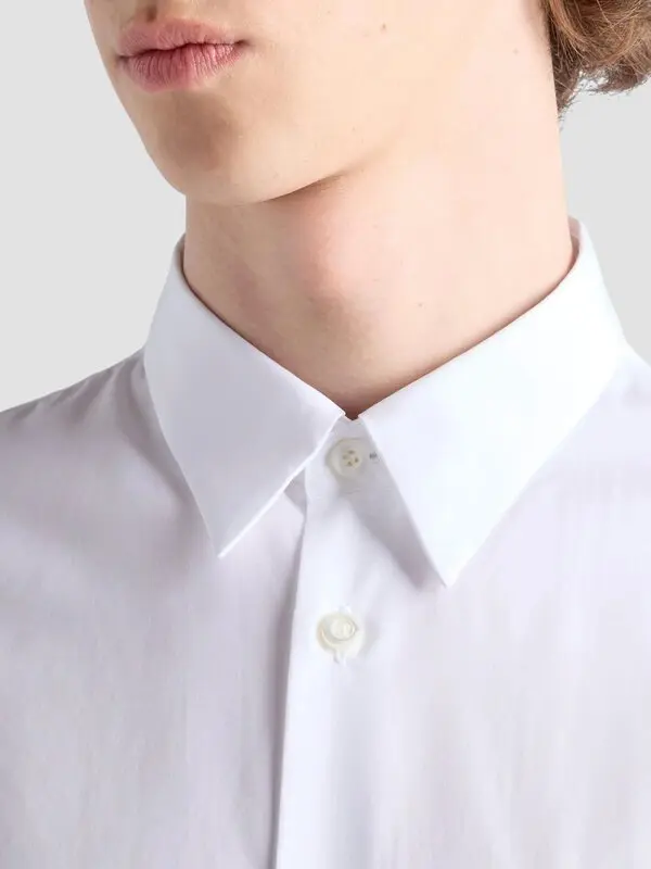 Prada Short-sleeve Cotton Shirt