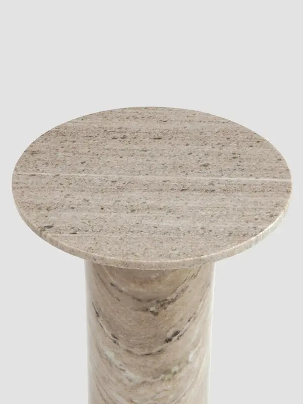 BASSETT MIRROR Clancy Marble Accent Table
