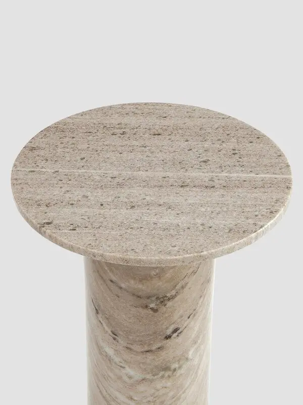 BASSETT MIRROR Clancy Marble Accent Table