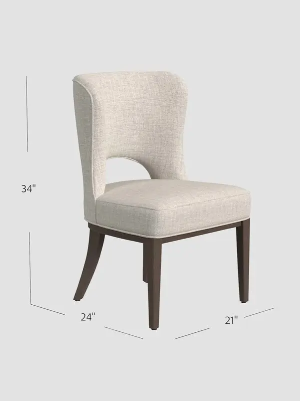 BASSETT MIRROR Toledo 2-piece Dining Chair Set