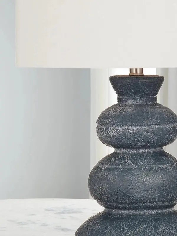 BASSETT MIRROR Carmel Triple Gourd Table Lamp