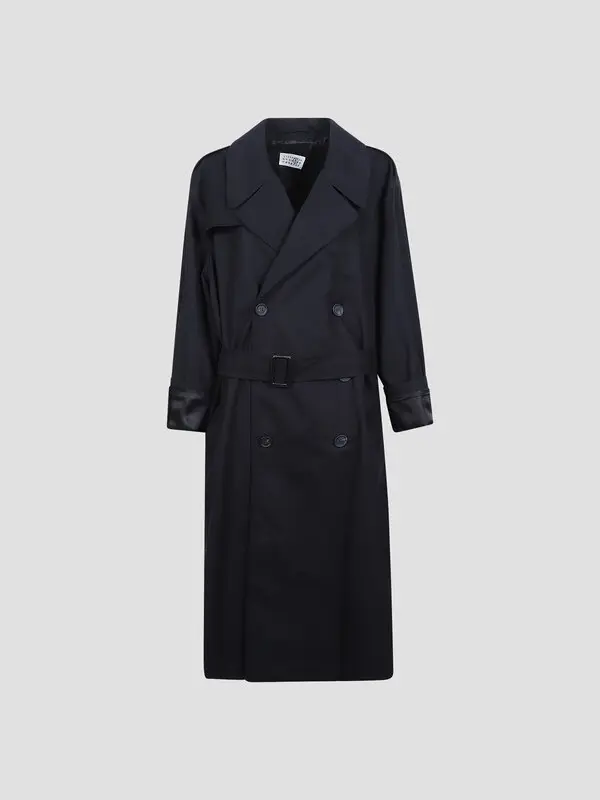 MAISON MARGIELA Cotton Trench Jacket