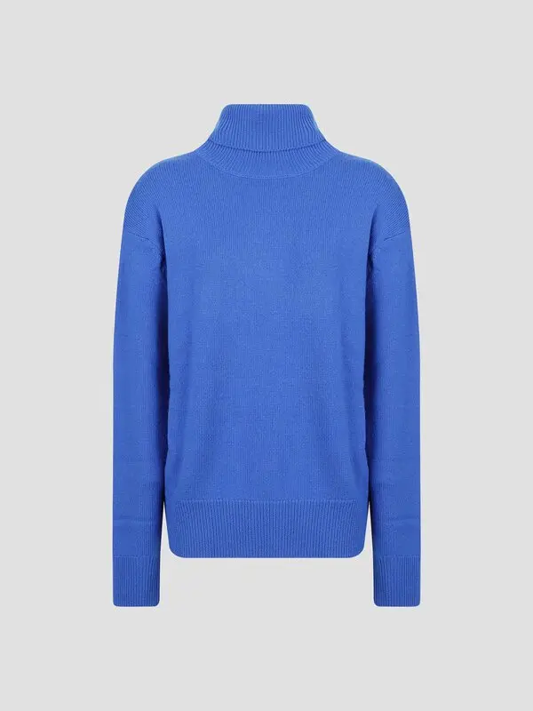THE FRANKIE SHOP Padded Knit Turtleneck