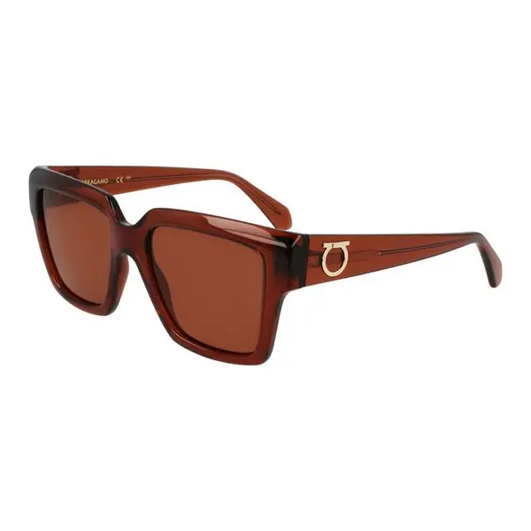 FERRAGAMO Transparent-frame Sunglasses
