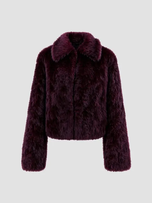 Joe's Jeans The Lara Faux-fur Crop Coat
