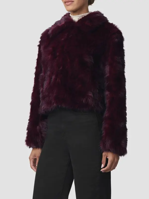Joe's Jeans The Lara Faux-fur Crop Coat