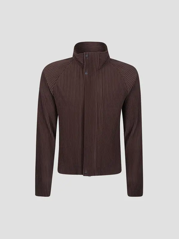 Issey Miyake Pleated Polyester Jacket - 46