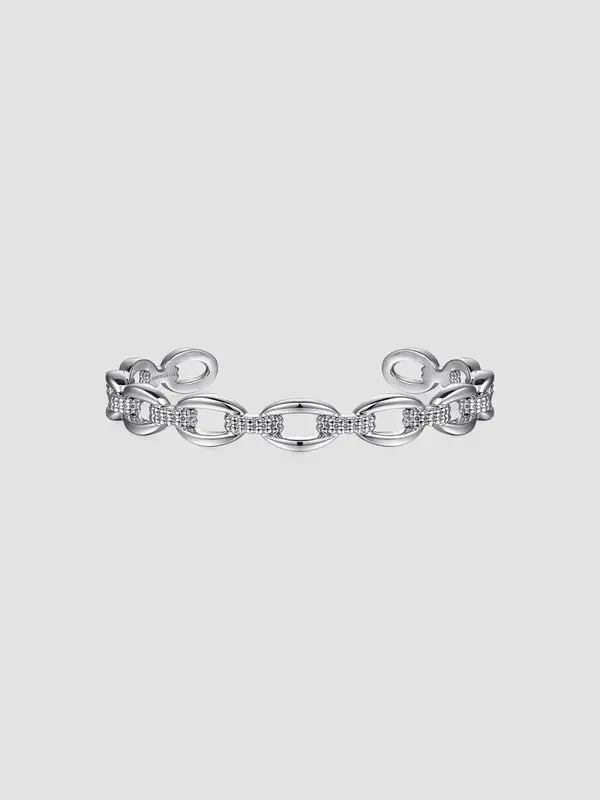 GABRIEL & CO Bujukan Oval Link Cuff Bracelet