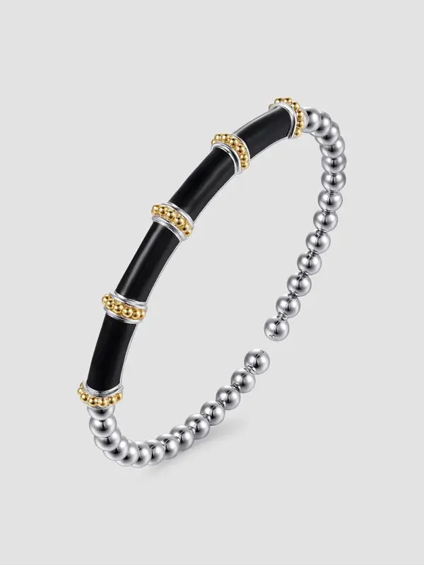 GABRIEL & CO Bujukan 14k Yellow Gold Split Bangle