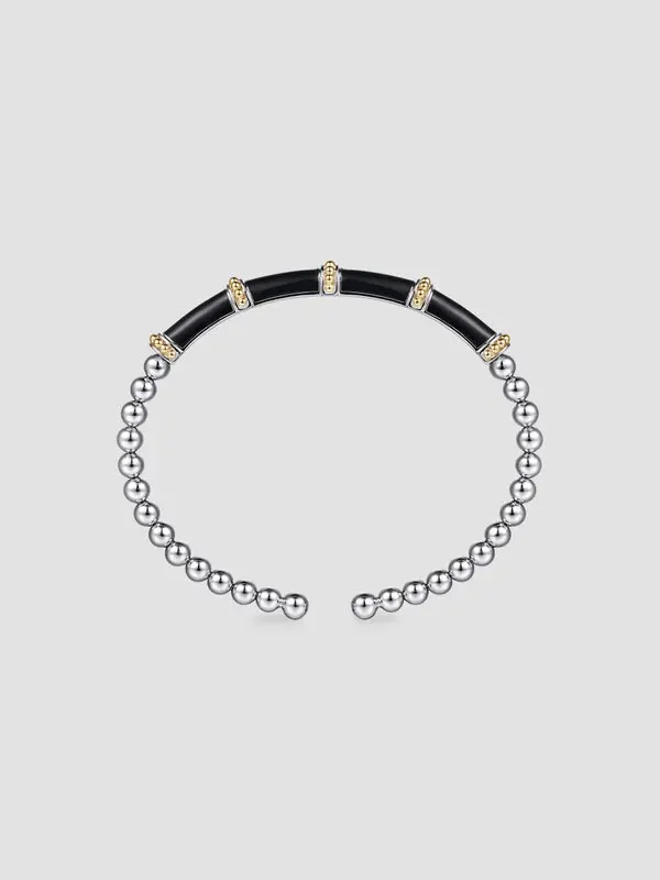 GABRIEL & CO Bujukan 14k Yellow Gold Split Bangle