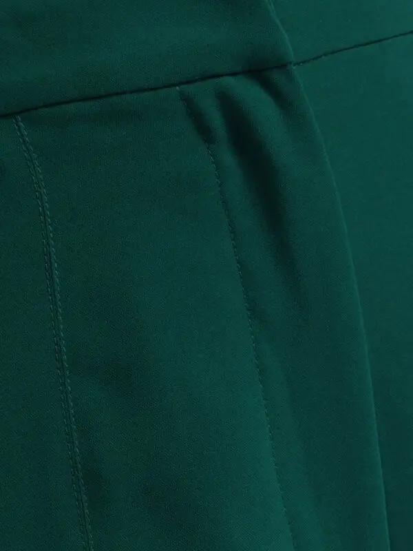 Misook Naomi Crêpe De Chine Wide-leg Pants