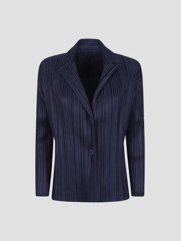 Issey Miyake Pleated Polyester Jacket