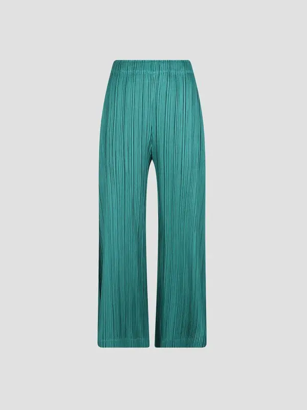 Issey Miyake Pleated 100% Polyester Trousers - 67