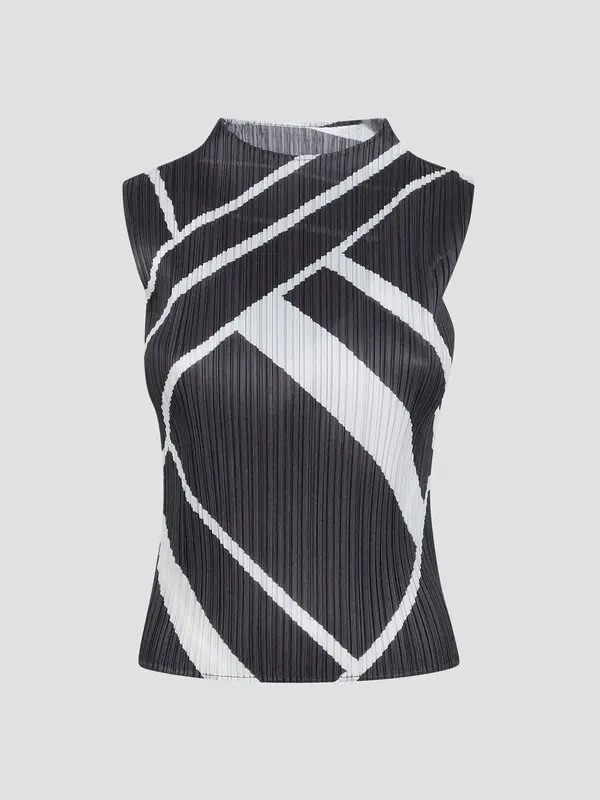 Issey Miyake Pleated Fabric Shirt