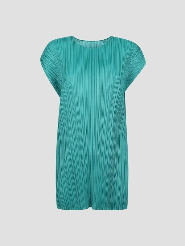Issey Miyake Sculpted Pleated Dress