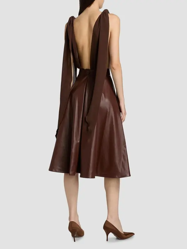 MARIANDREE GAITAN Valerie Plunging Bodysuit