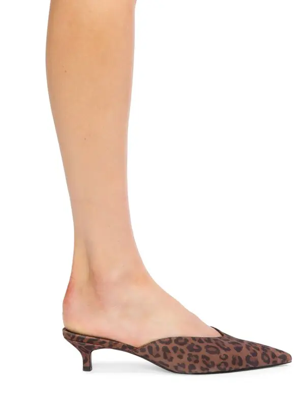 BLACK SUEDE STUDIO Sofia 35mm Slipper Mules