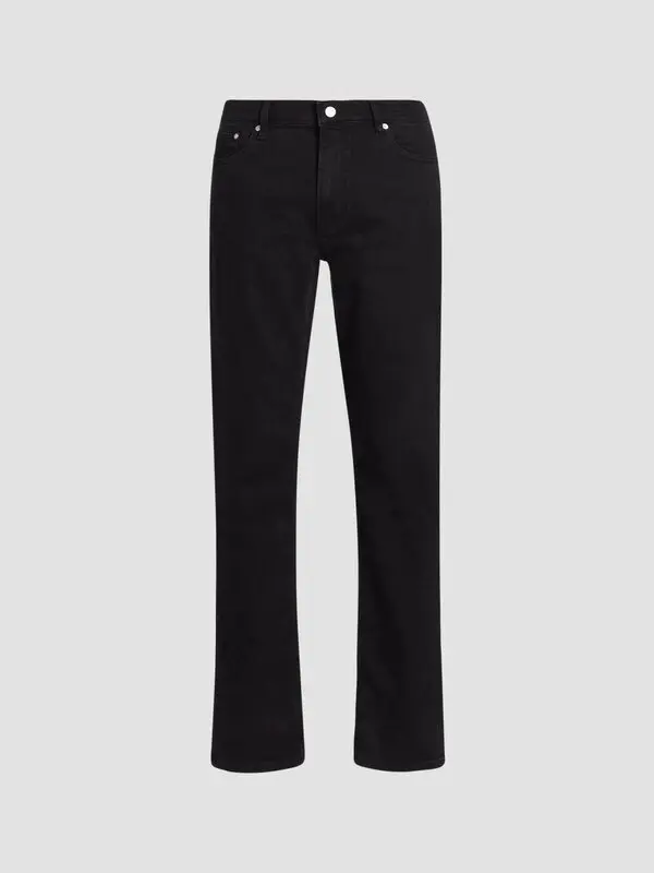 FRAME Stretch Modern Straight-leg Jeans - Noir
