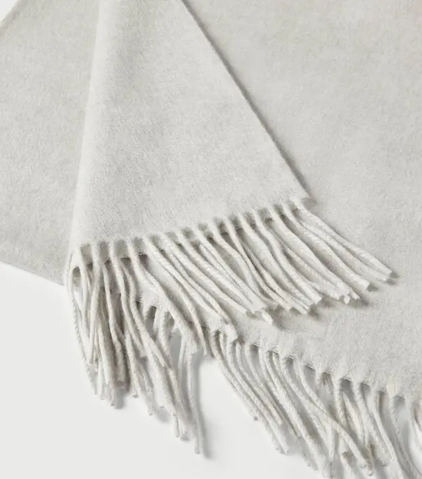 Brunello Cucinelli Cashmere Fringed Scarf