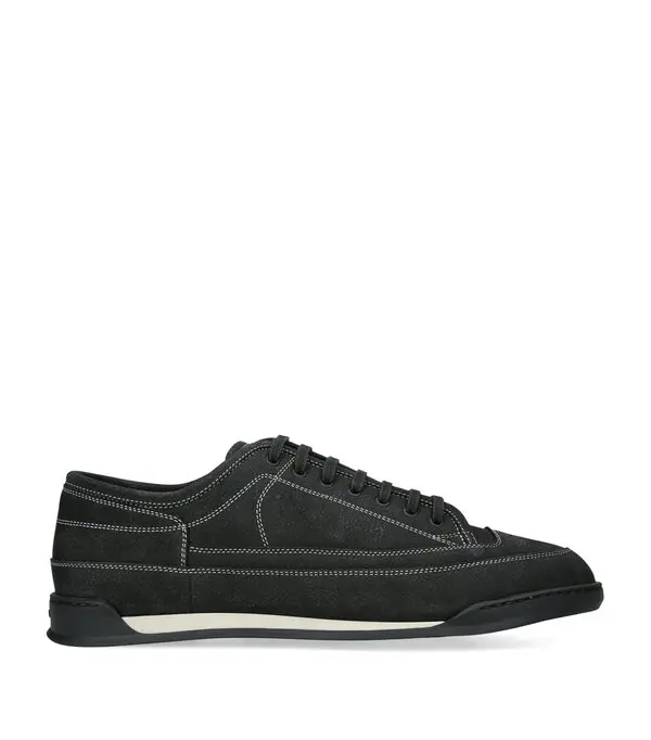 John Lobb Nubuck Court Sneakers
