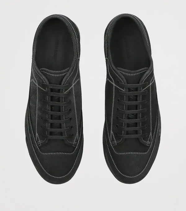 John Lobb Nubuck Court Sneakers