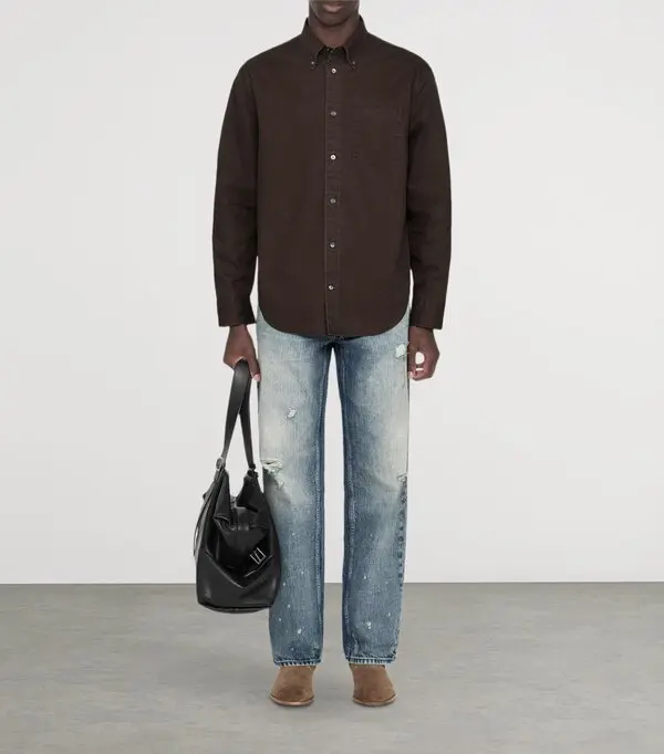 ALLSAINTS Organic Cotton Stow Oversized Shirt