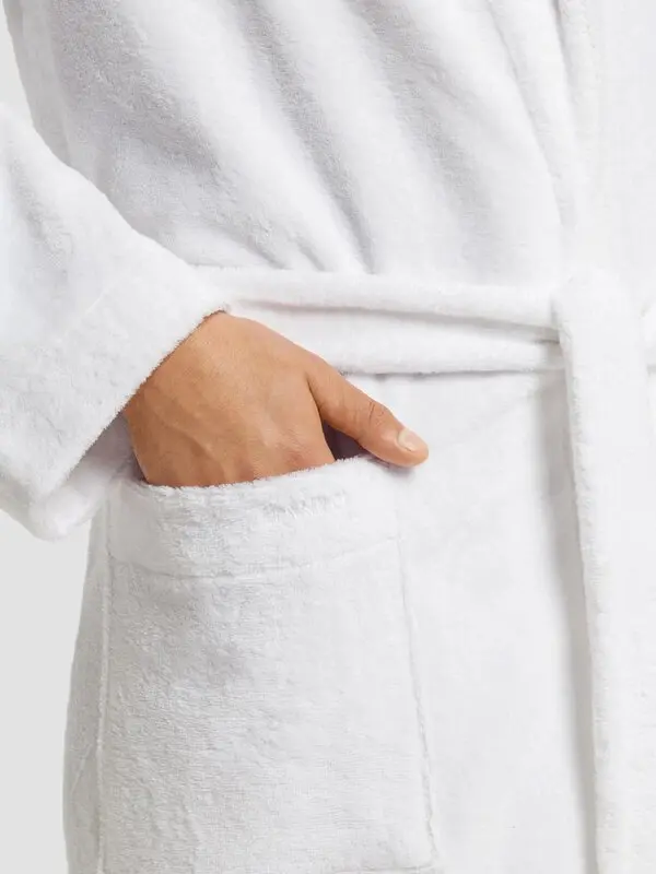 Hanro Plush Cotton Terry Velour Robe