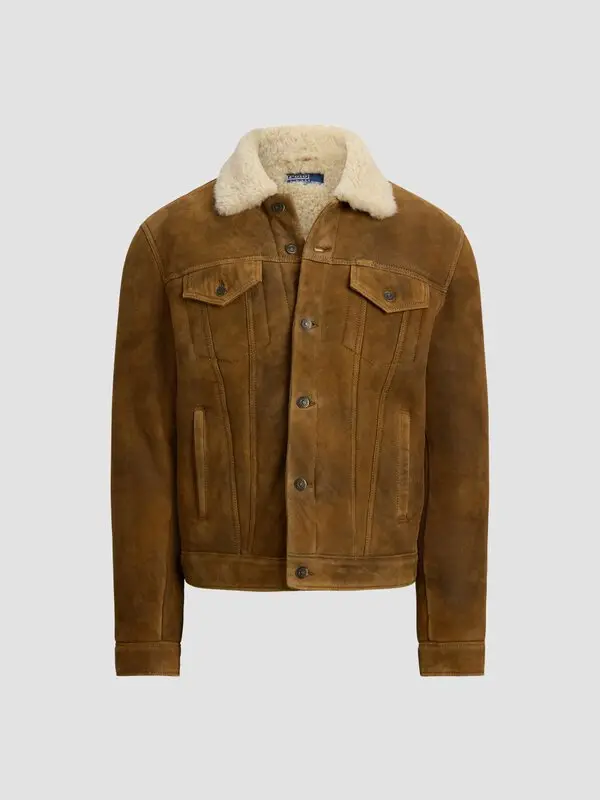 Polo Ralph Lauren Merino Shearling Button-down Jacket