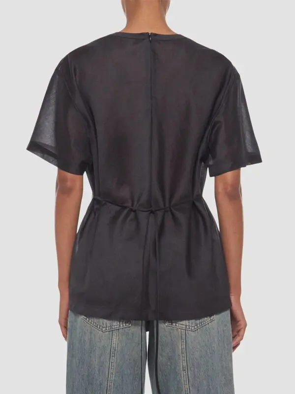 Helmut Lang Voile Crewneck T-shirt
