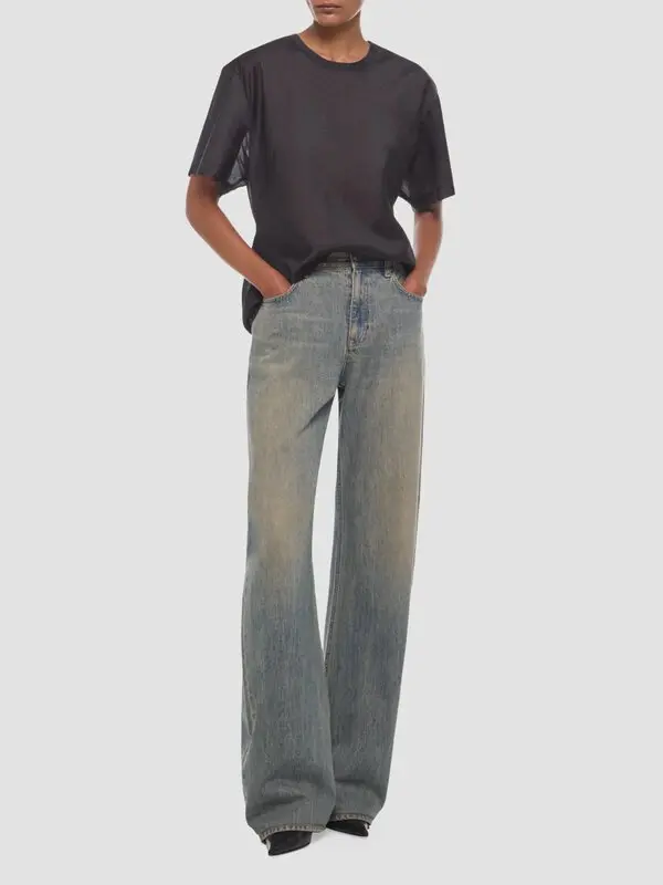 Helmut Lang Voile Crewneck T-shirt