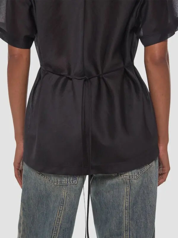 Helmut Lang Voile Crewneck T-shirt