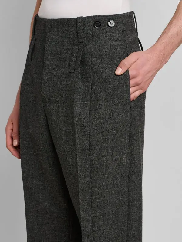 Marni Pleated Wool Trousers