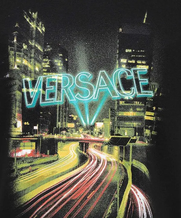Versace Logo-printed Crewneck T-shirt