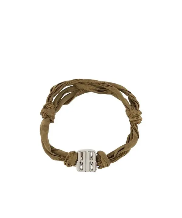 Balenciaga Nano Ribbon Bracelet - Silver