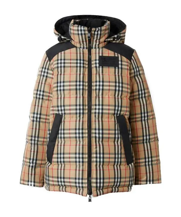 Burberry Vintage Check Padded Jacket - Multicolor