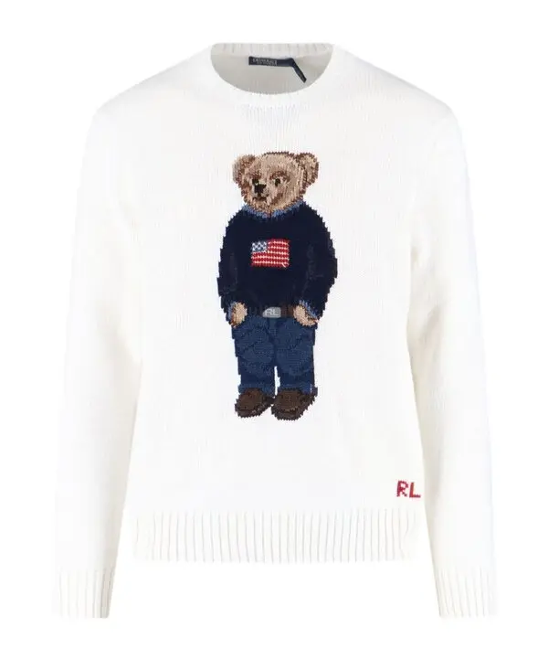 Polo Ralph Lauren Polo Bear Knitted Jumper - Black
