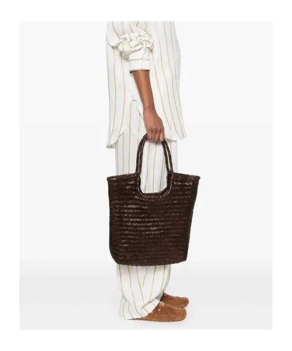 Dragon Diffusion Woven-detail Handbag