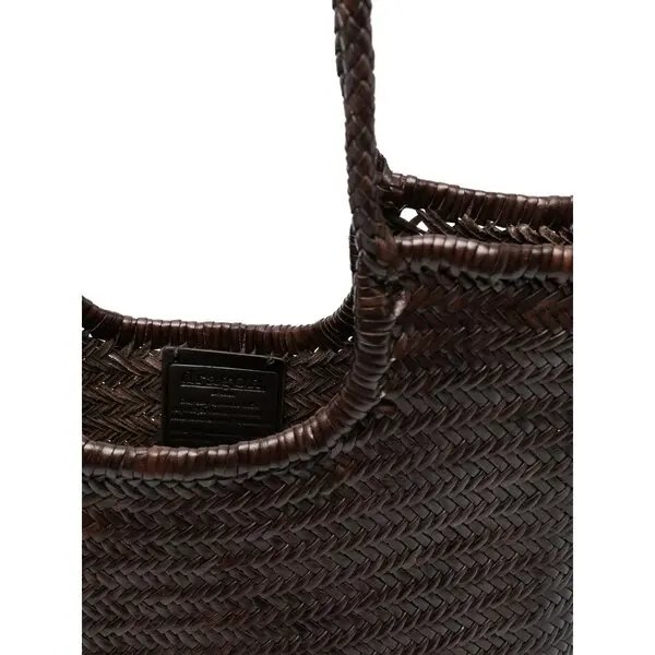 Dragon Diffusion Woven-detail Handbag