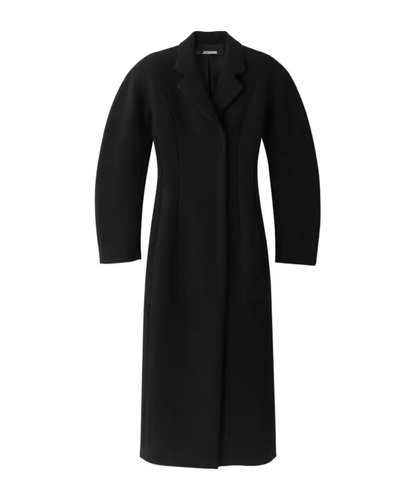 Jacquemus The Curvo Long Sleeved Coat