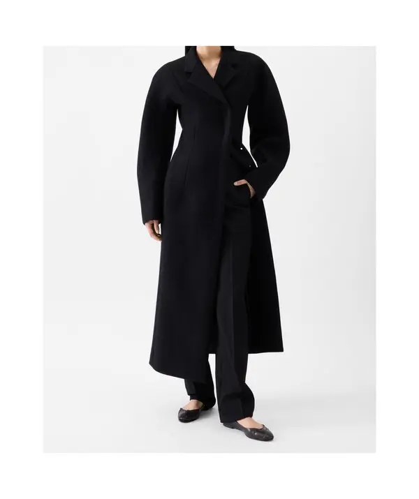 Jacquemus The Curvo Long Sleeved Coat