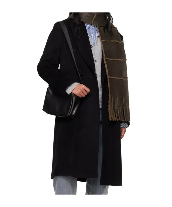Our Legacy Shearling Fringed Scarf