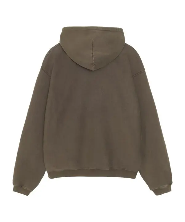StÜssy Faded-graphic Zip-up Hoodie