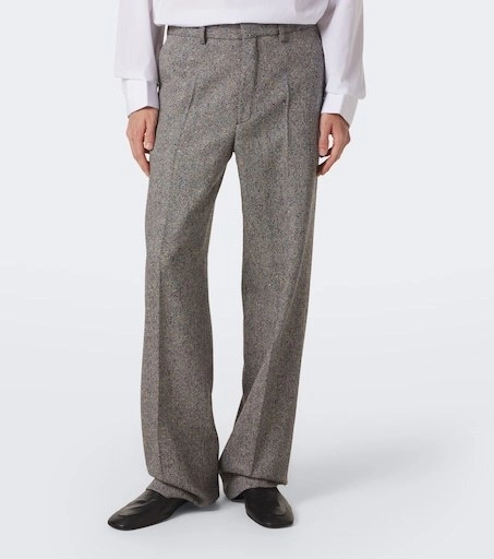 Dries Van Noten Straight-leg Wool Trousers