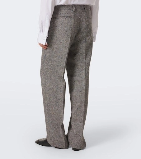 Dries Van Noten Straight-leg Wool Trousers