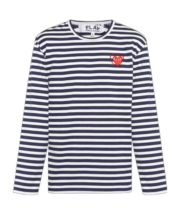 Play Comme Des Garcon Striped T-shirt