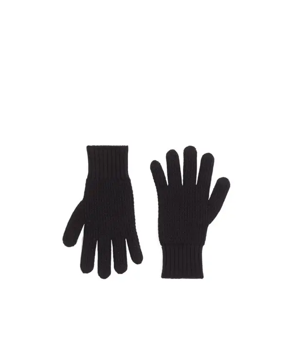 Dolce & Gabbana Dolce Gabbana Knitted Gloves - Blue